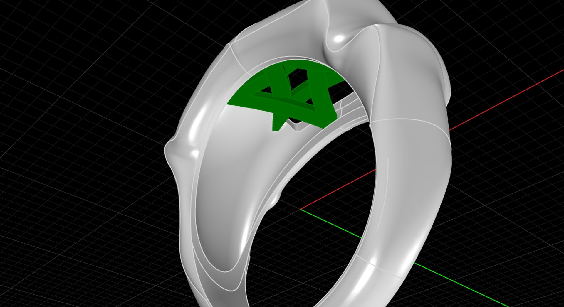 3D Star Ring - TurboSquid 2338316