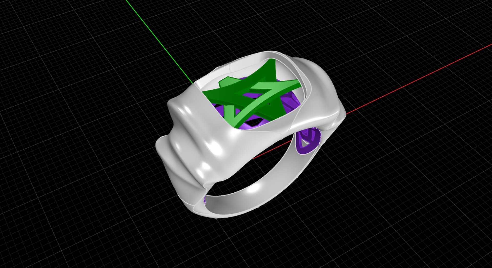 3D Star Ring - TurboSquid 2338316