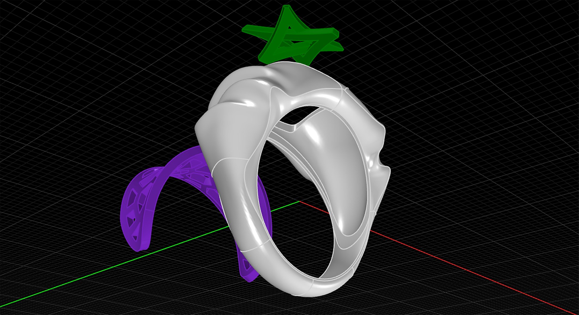 3D Star Ring - TurboSquid 2338316