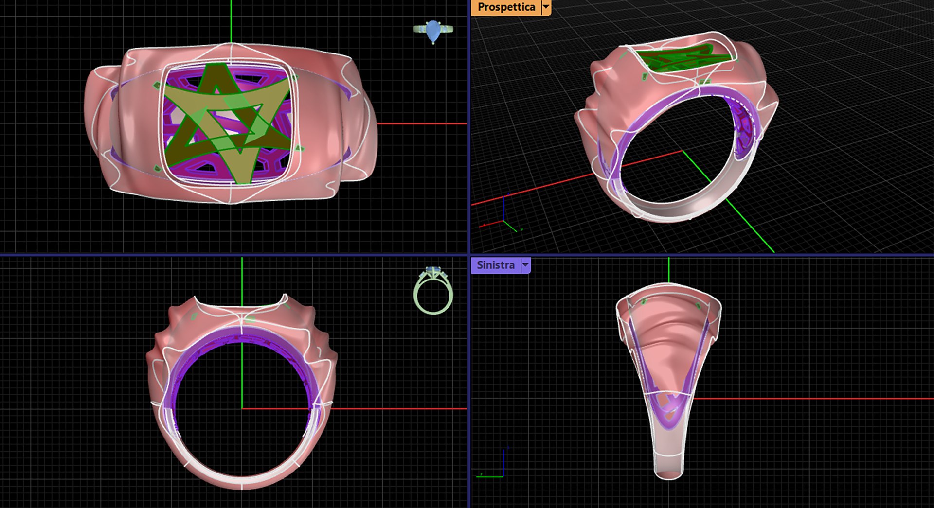 3D Star Ring - TurboSquid 2338316