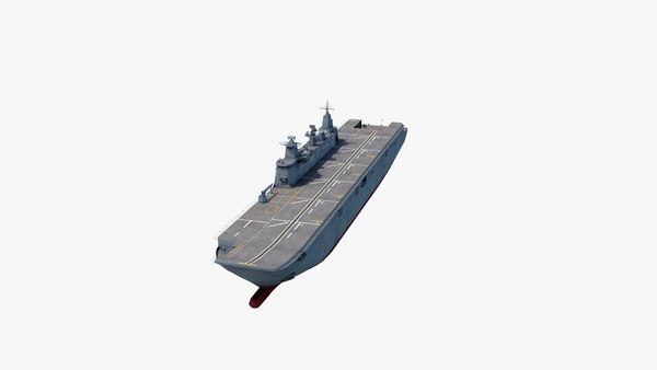 HMAS Adelaide LHD model - TurboSquid 1732890