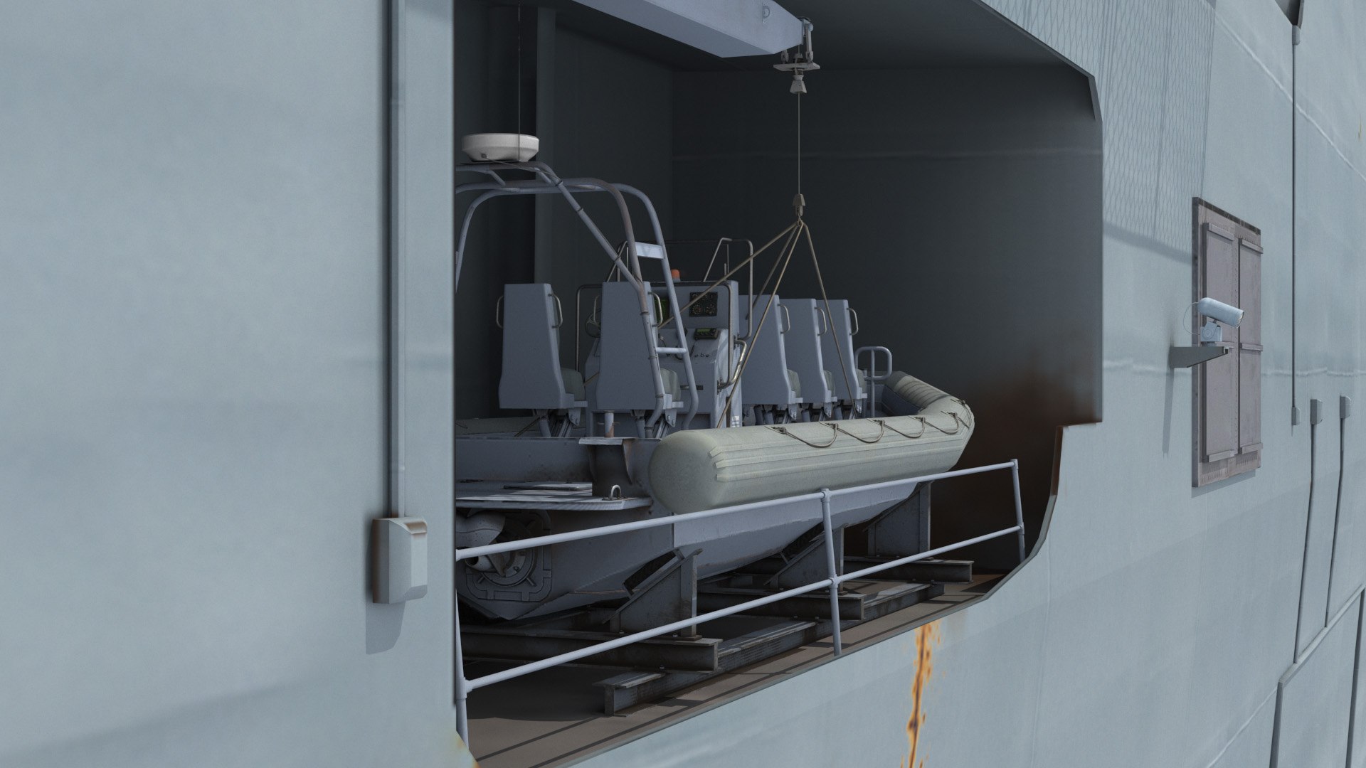 HMAS Adelaide LHD model - TurboSquid 1732890