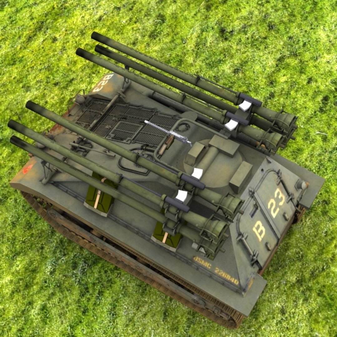 3d Model M50 Ontos Tank