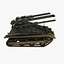 3d Model M50 Ontos Tank