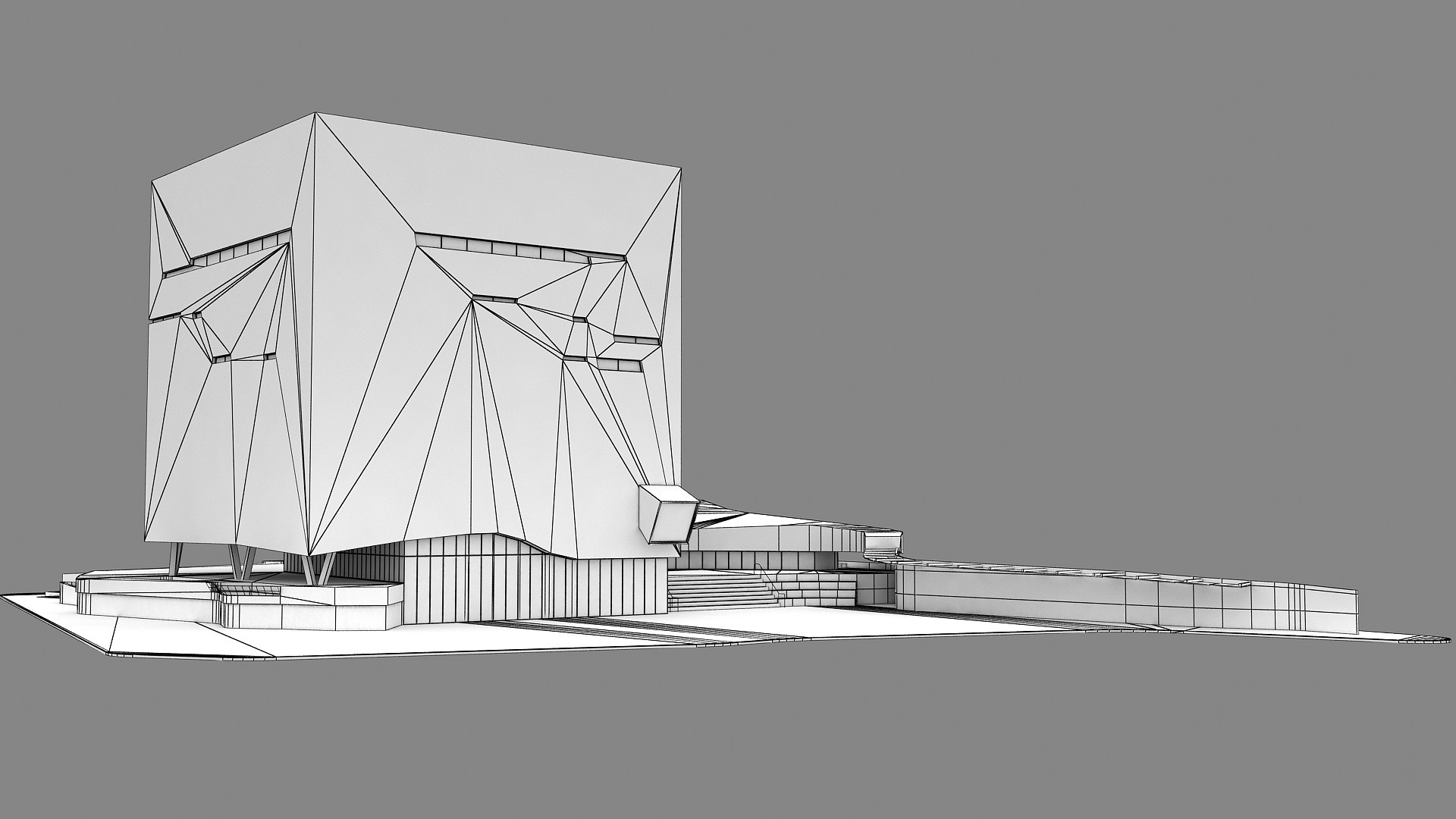 Perot Museum of Nature and Science 3D model - TurboSquid 1849483