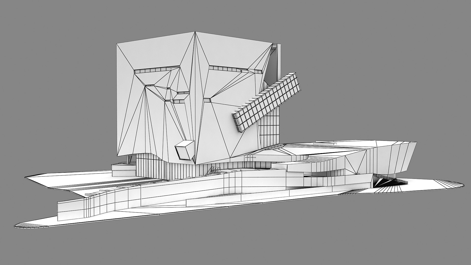 Perot Museum of Nature and Science 3D model - TurboSquid 1849483