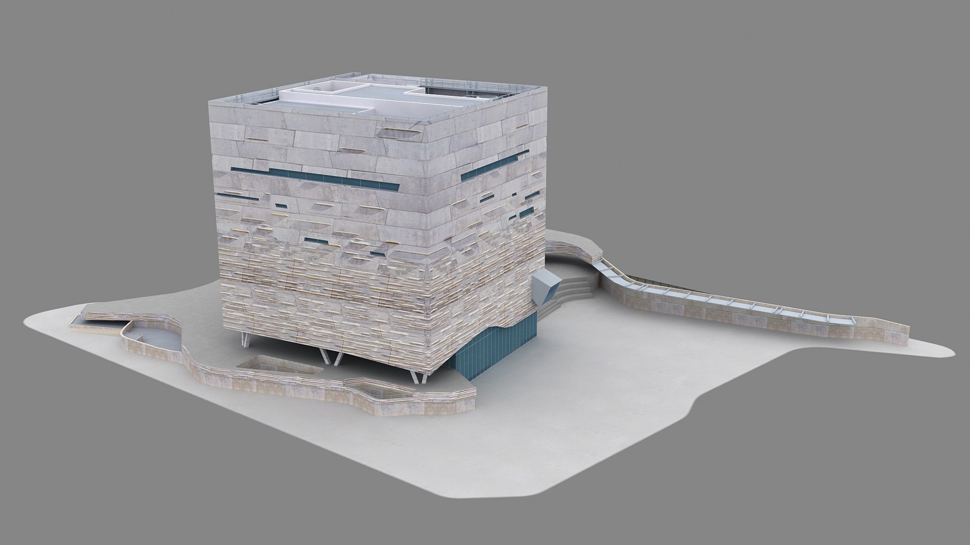 Perot Museum Of Nature And Science 3D Model - TurboSquid 1849483