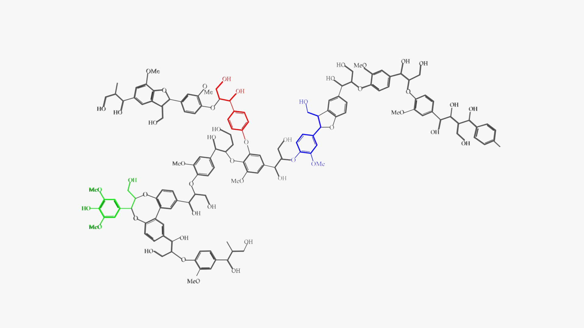 3d Lignin Structure Turbosquid 2195184