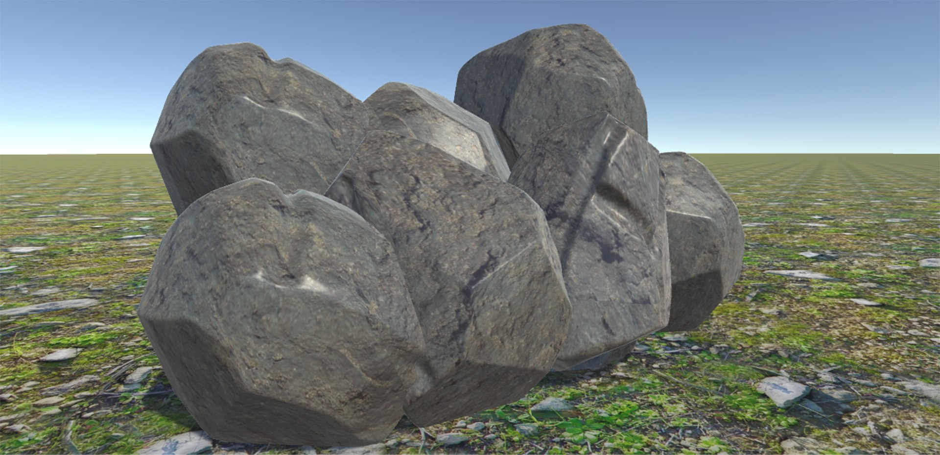3d Model Nature Rock Stone
