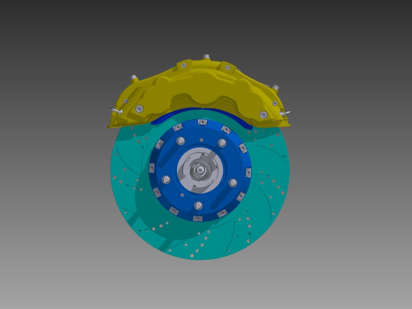 Car brake 3D model - TurboSquid 1306655