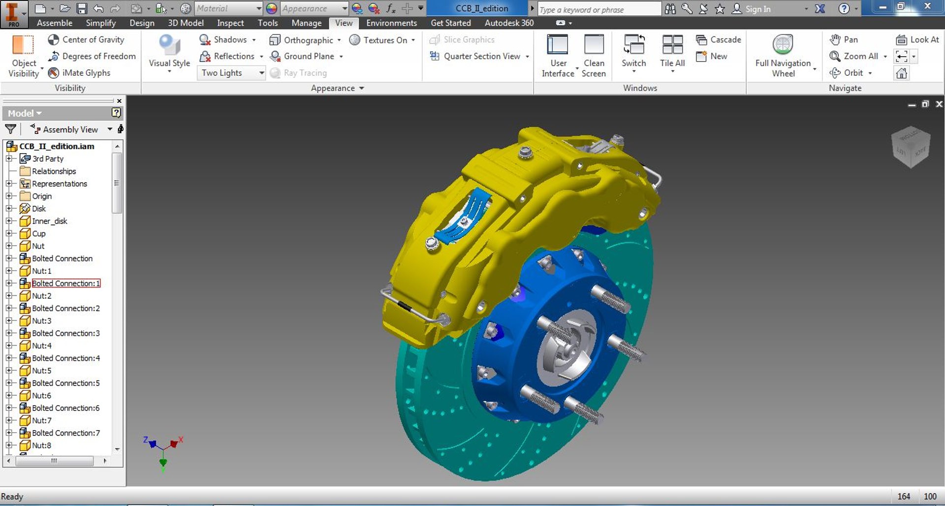 Car brake 3D model - TurboSquid 1306655