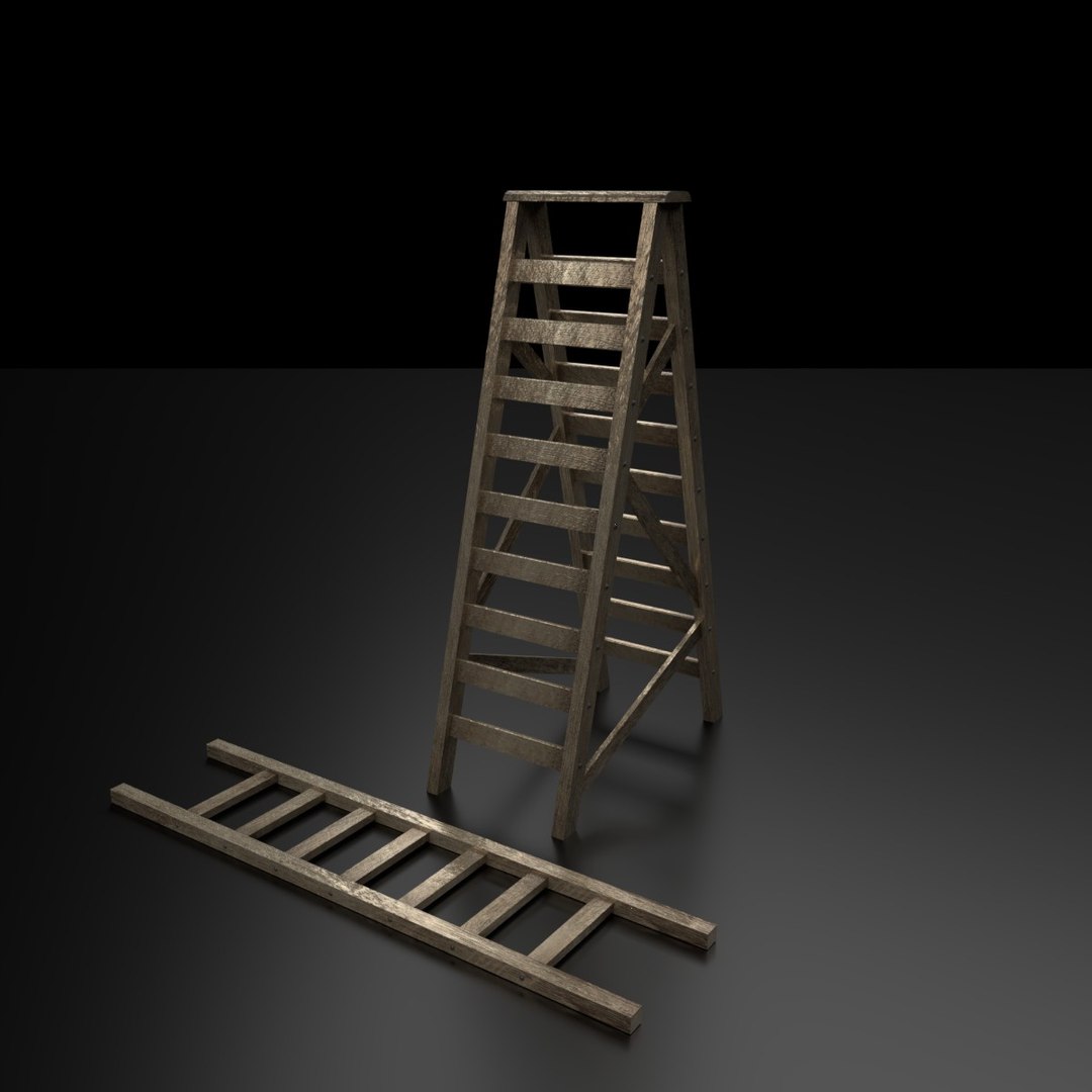 Pack ladder model - TurboSquid 1352862