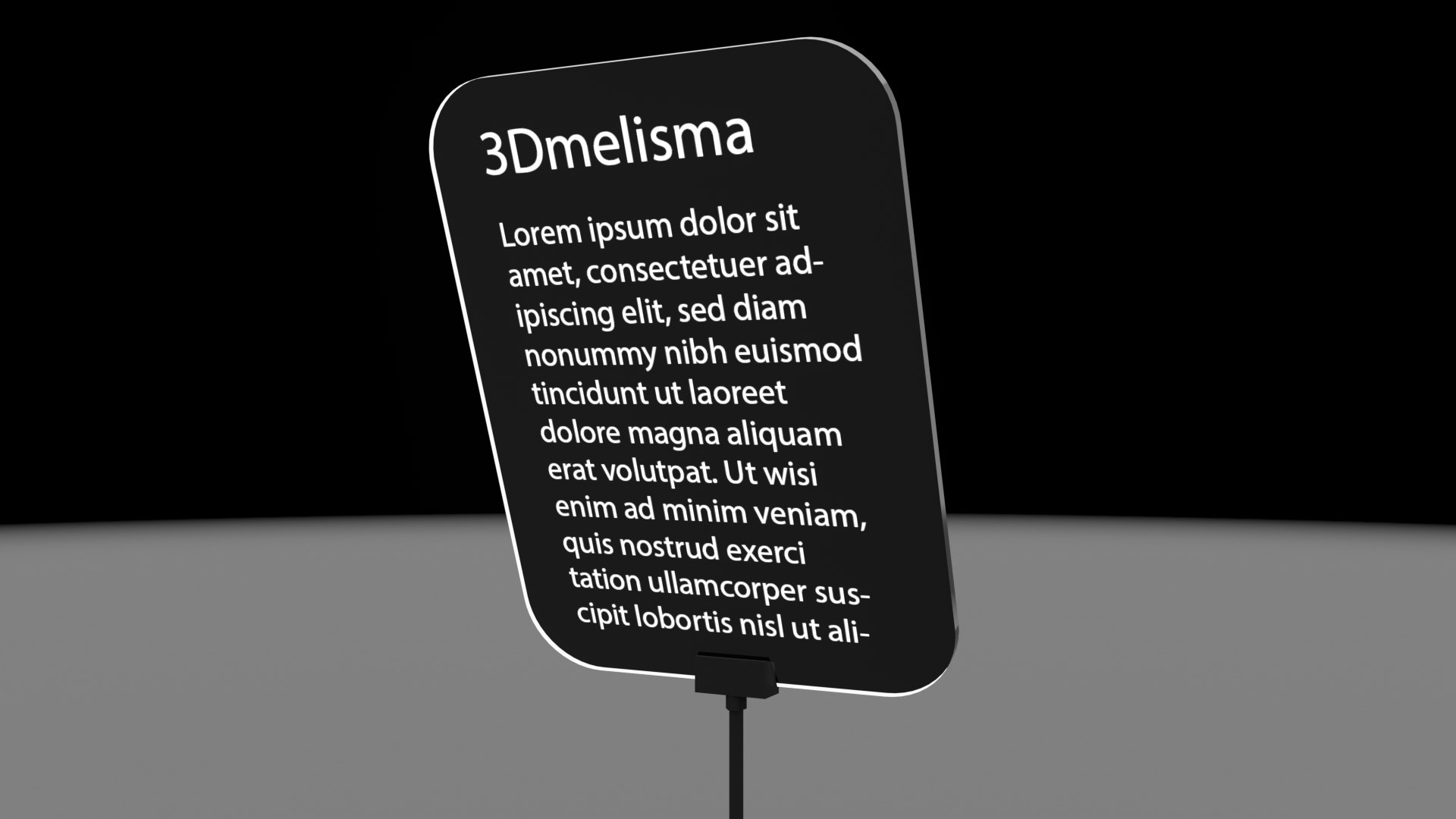 3D Glass Autocue For Events - TurboSquid 1926566