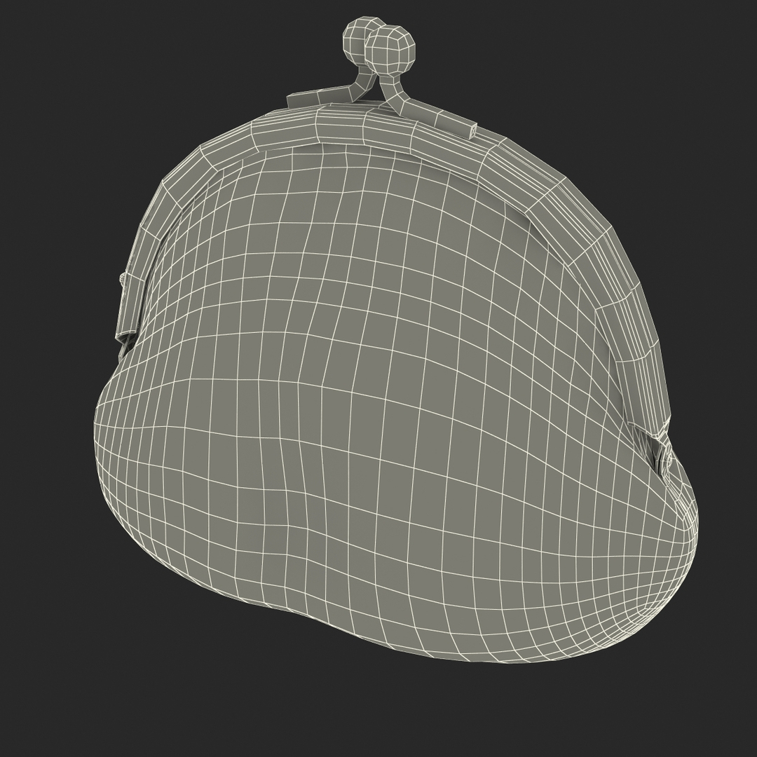 Clasp Coin Purse 3d Model