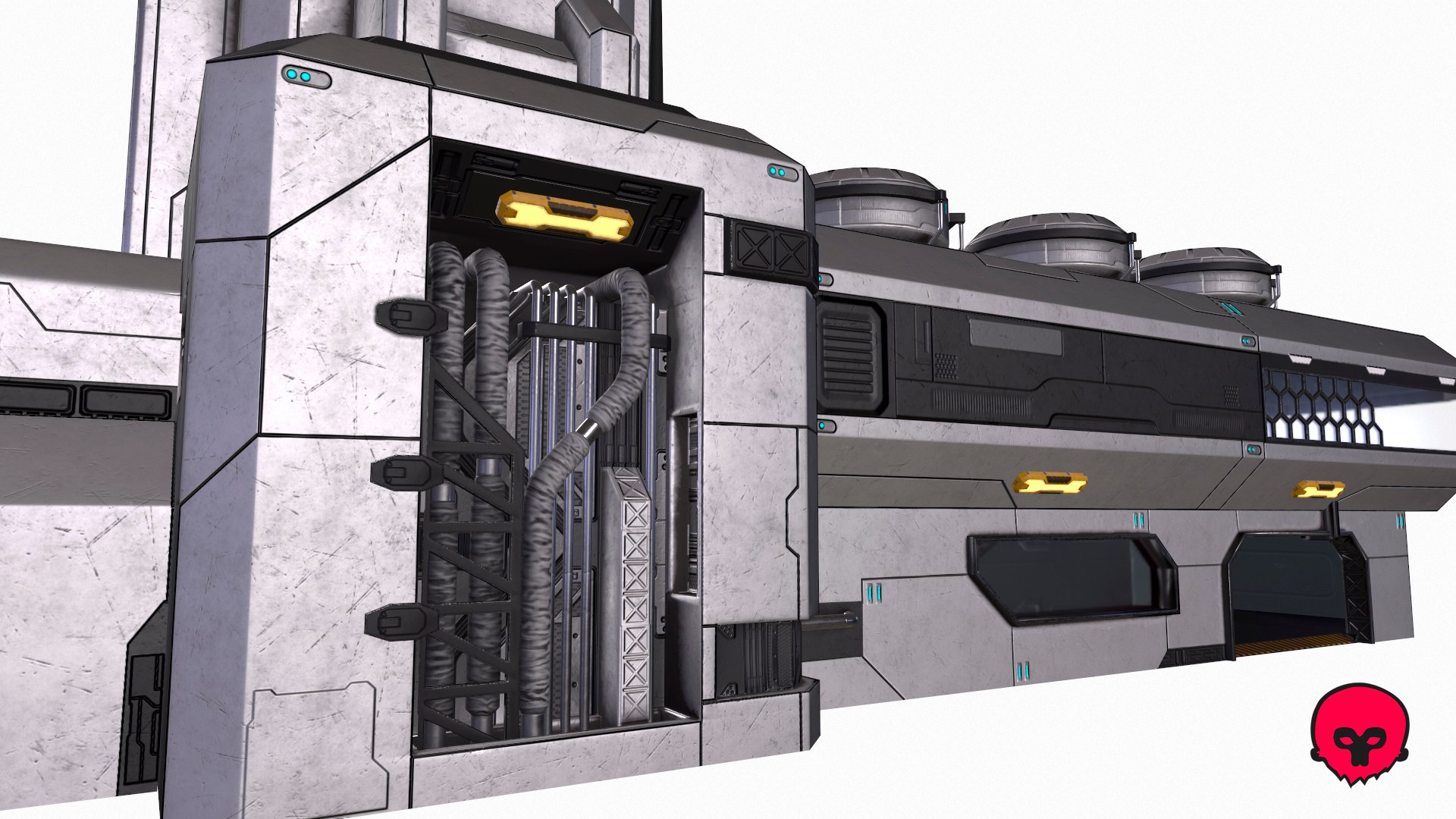 MARS BUILDING Model - TurboSquid 1838763
