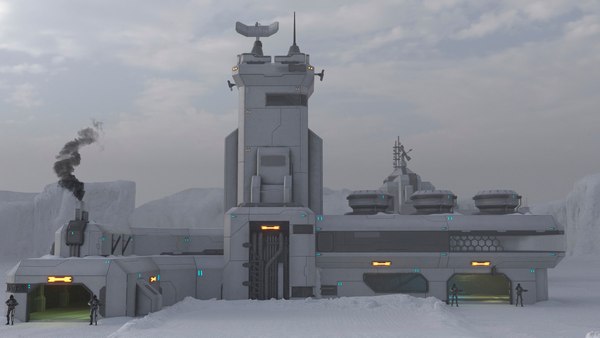 MARS BUILDING model - TurboSquid 1838763