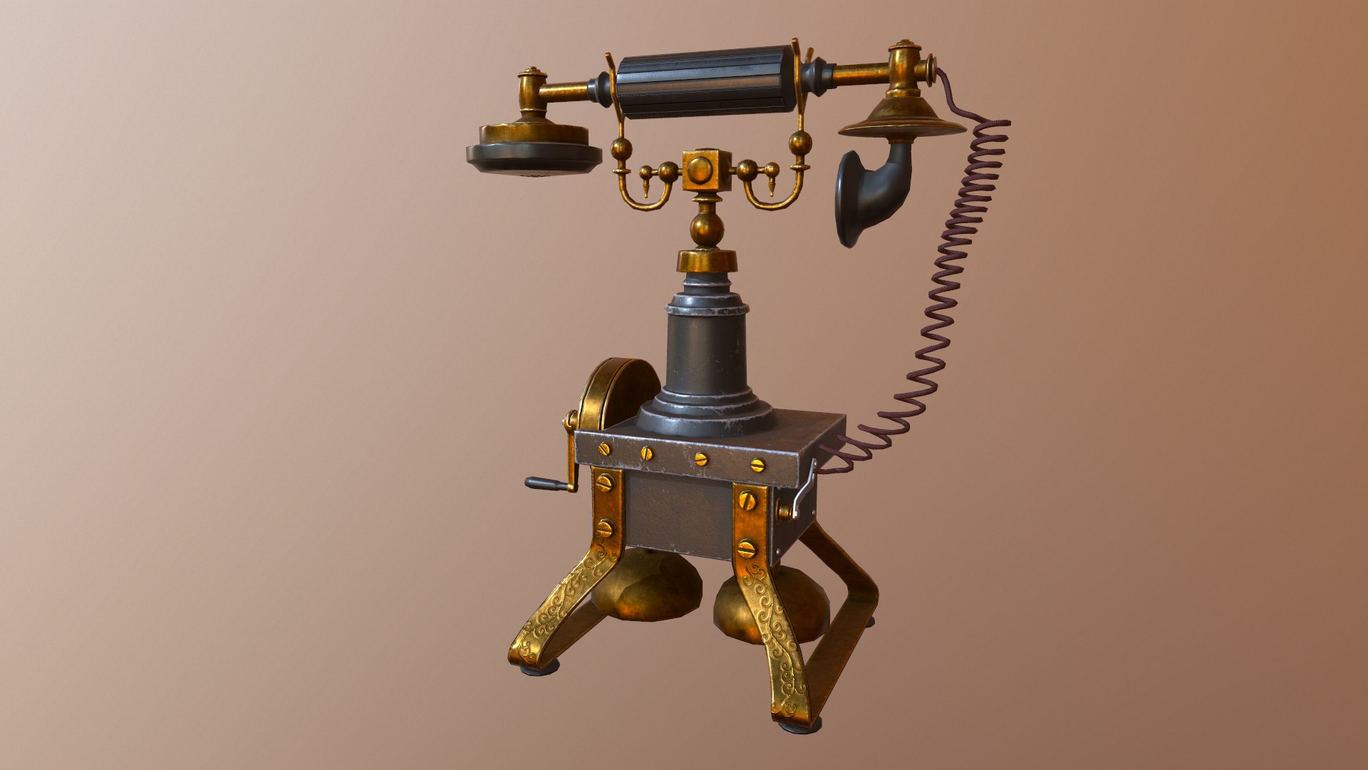 3D phone old vintage model - TurboSquid 1683806