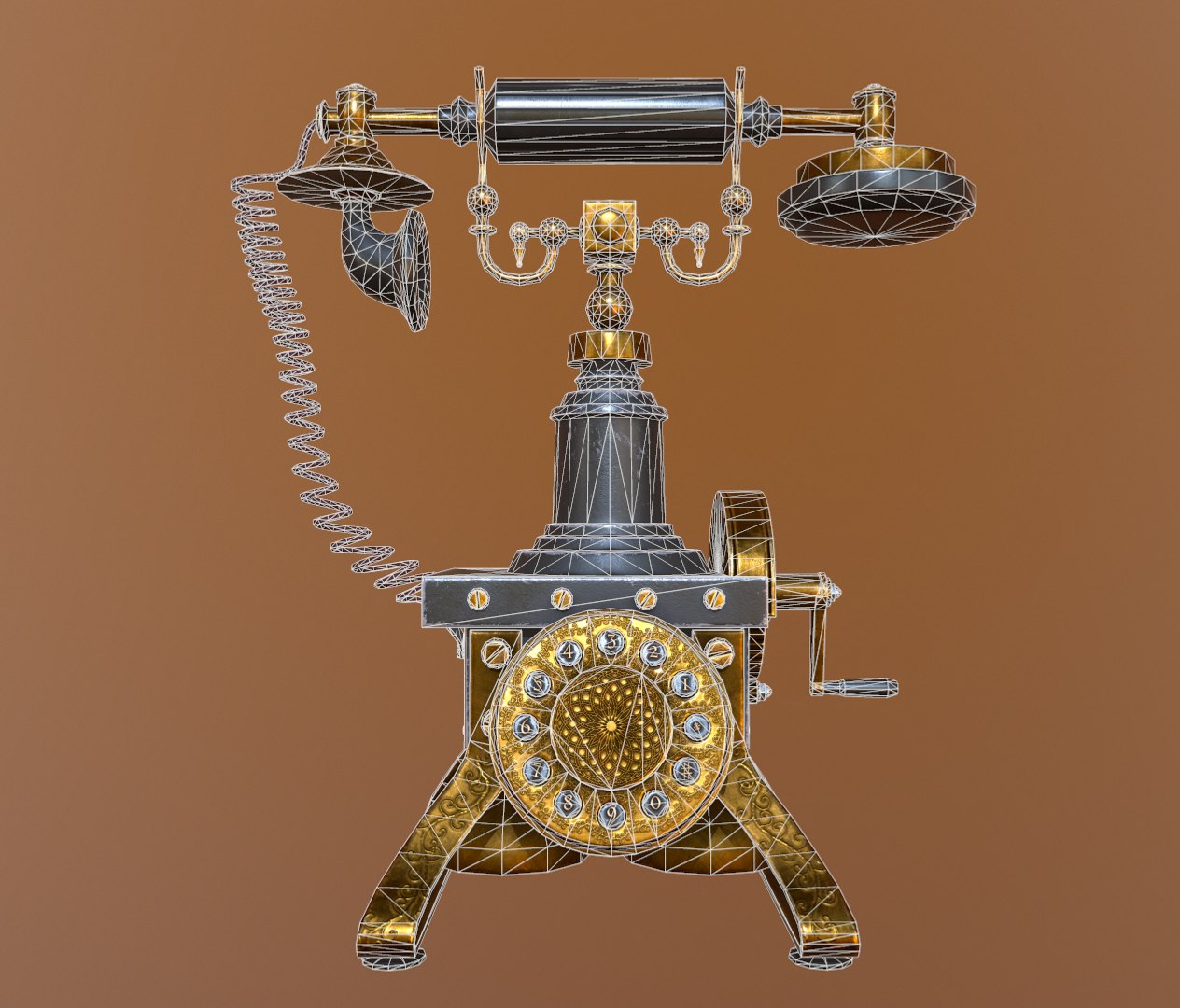 3D phone old vintage model - TurboSquid 1683806