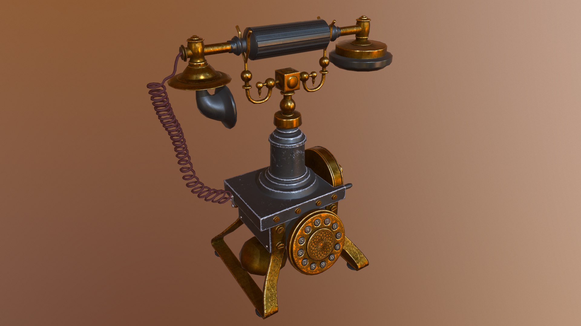 3D phone old vintage model - TurboSquid 1683806