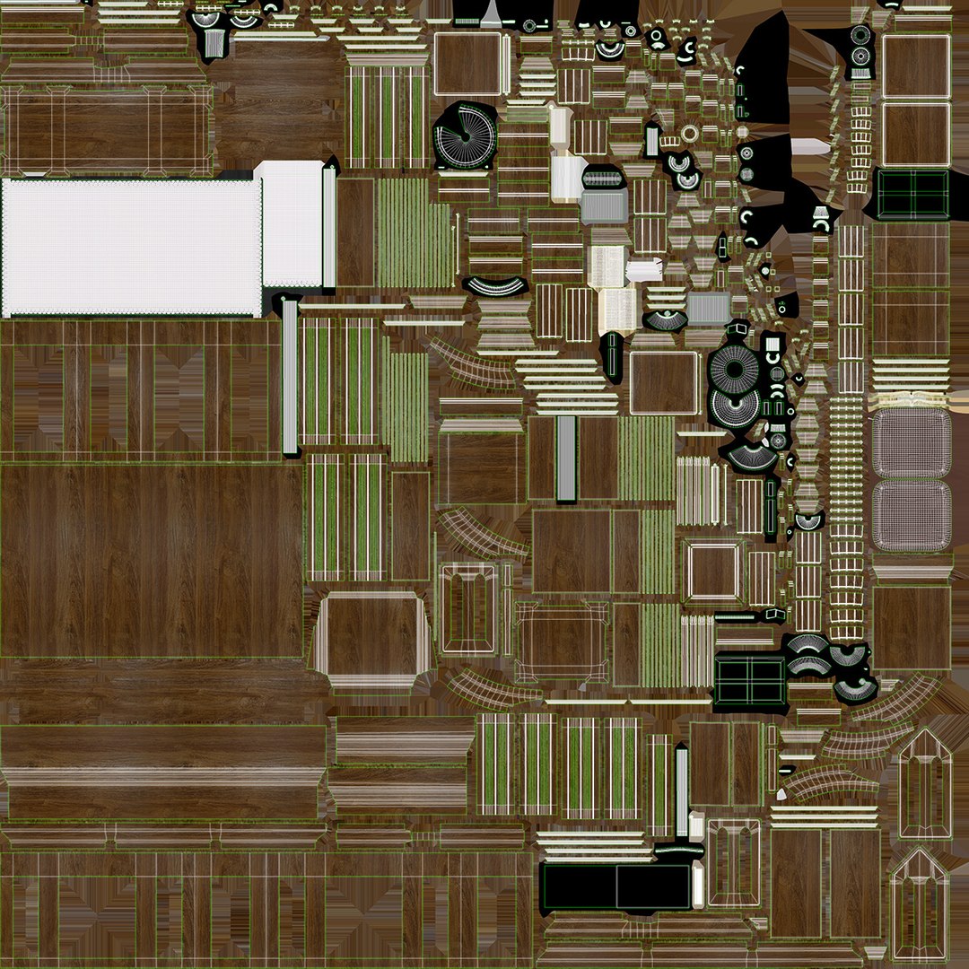 Church Interior 8K PBR Texture 3D Model - TurboSquid 1903281