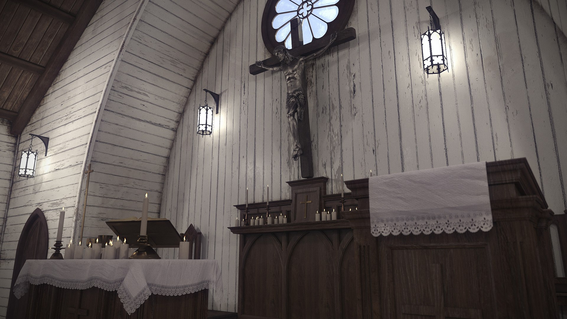 Church Interior 8K PBR Texture 3D Model - TurboSquid 1903281