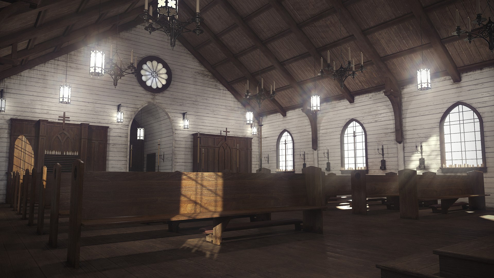 Church Interior 8K PBR Texture 3D Model - TurboSquid 1903281