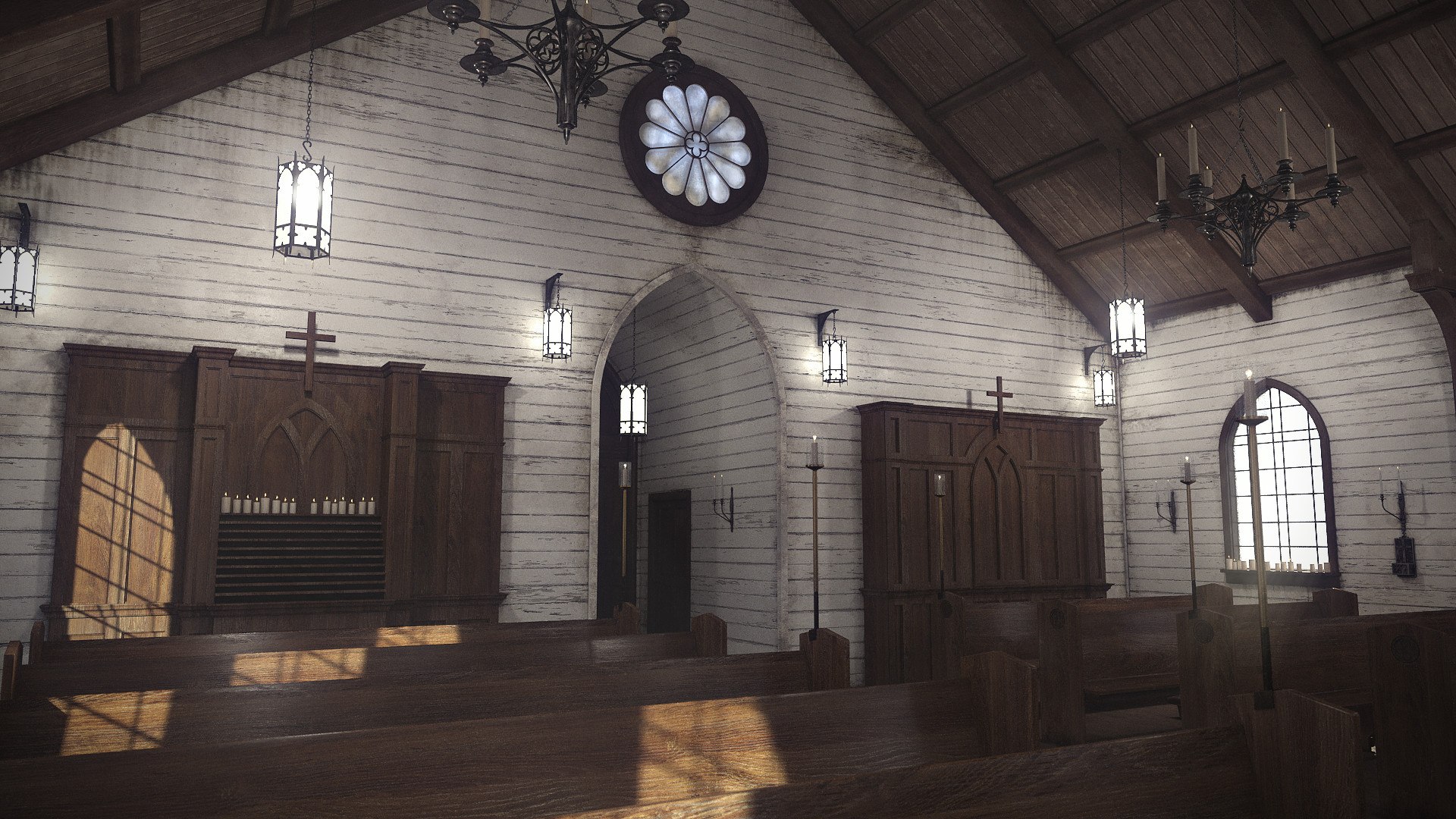 Church Interior 8K PBR Texture 3D Model - TurboSquid 1903281