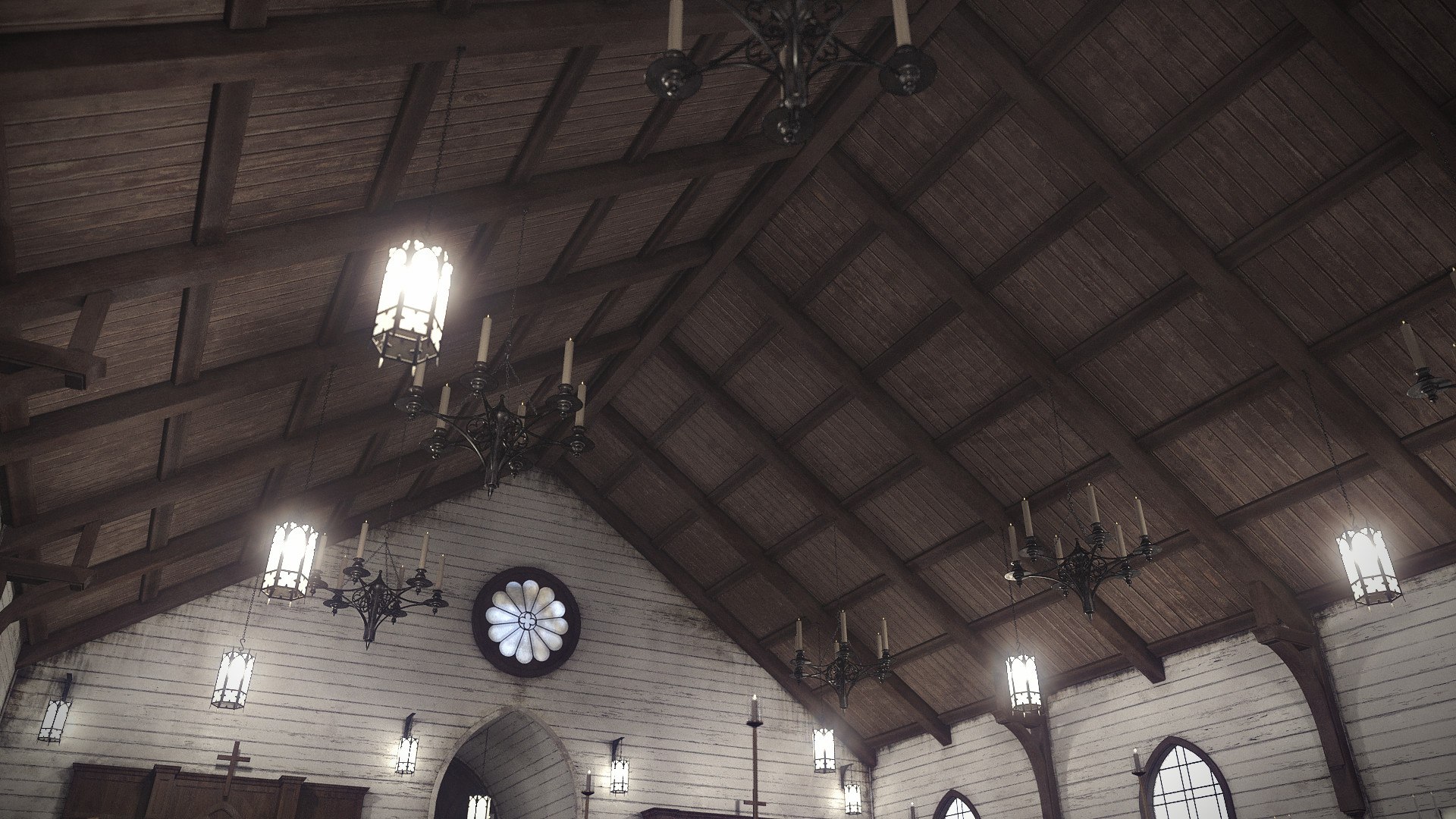 Church Interior 8K PBR Texture 3D Model - TurboSquid 1903281