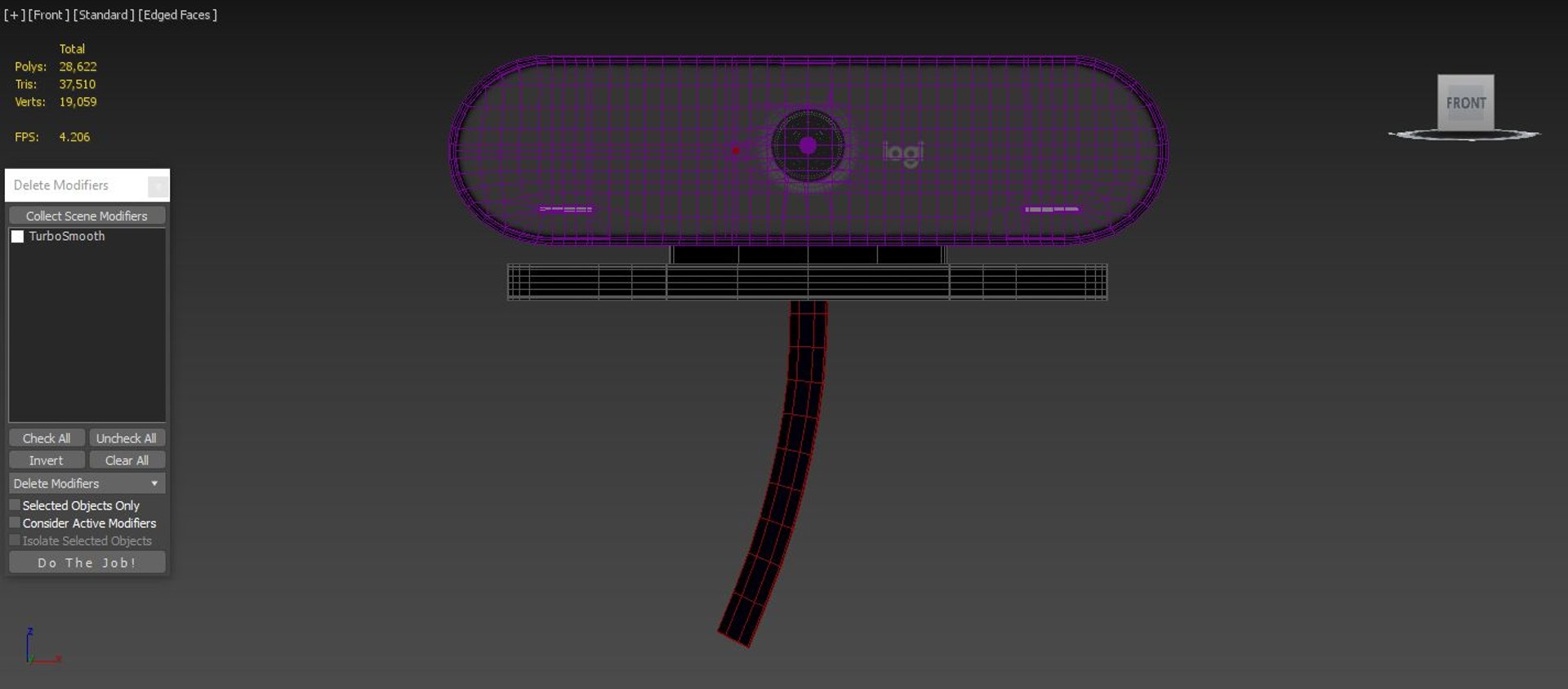 3D Model Logitech 4K Pro Magnetic Webcam - TurboSquid 2239225