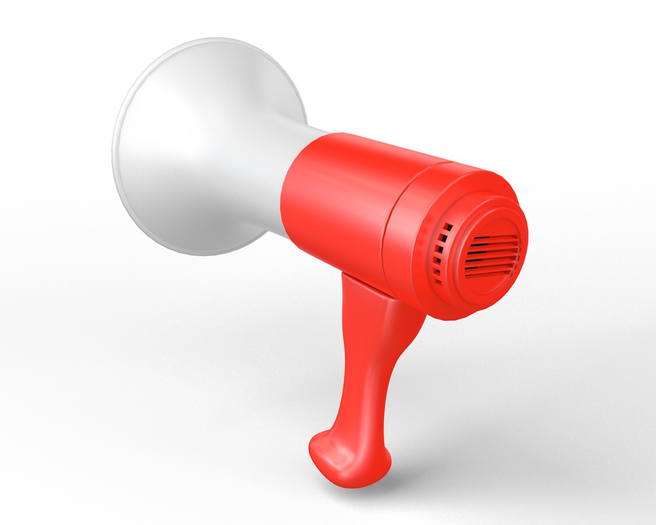 Megaphone 3D Model - TurboSquid 2166337
