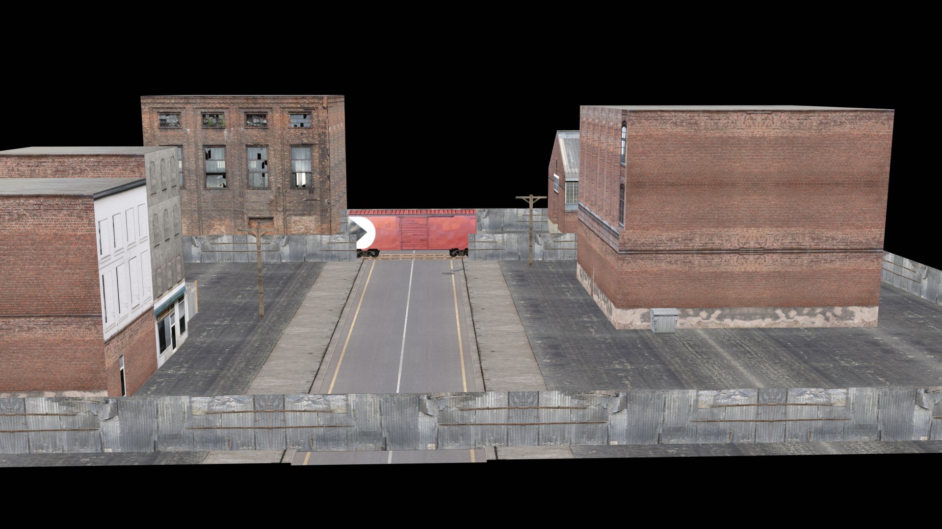 Industrial District Map For Mobile Games 3D Model - TurboSquid 2215866
