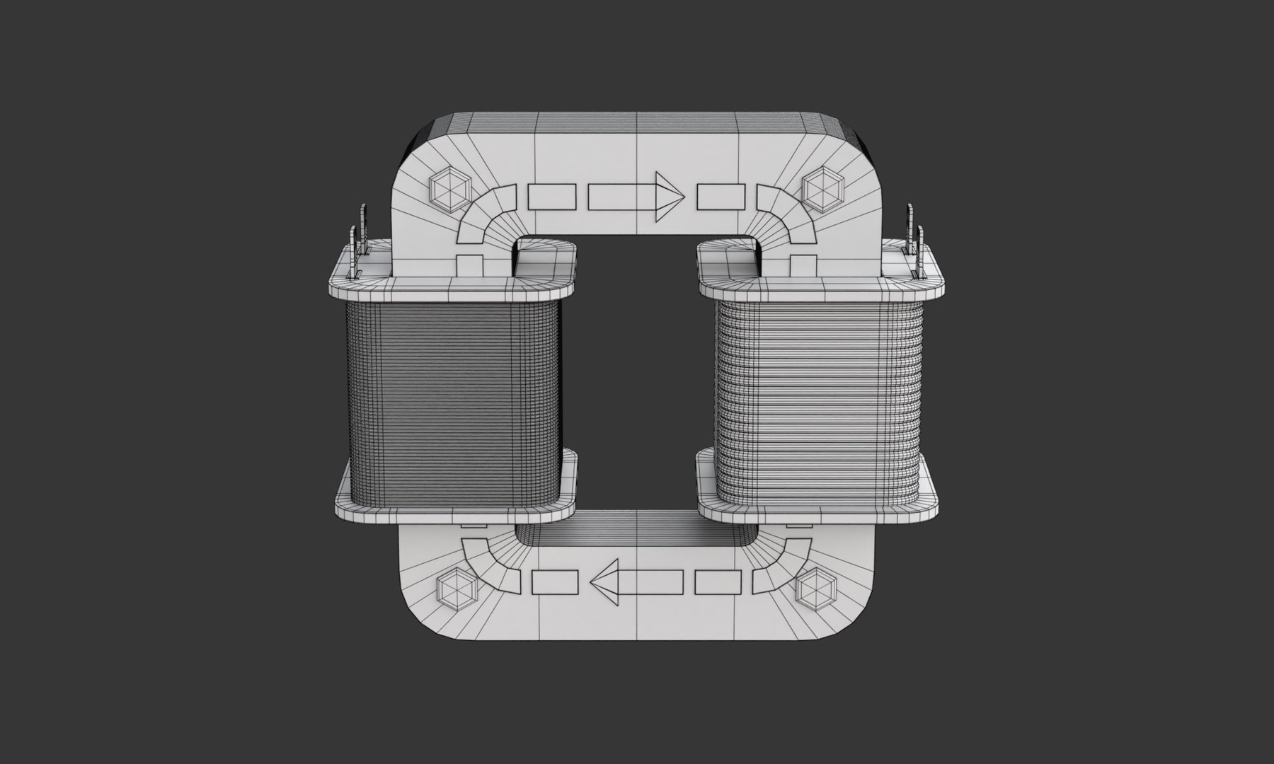 Core Type Transformer For Education 3D Model - TurboSquid 2283613