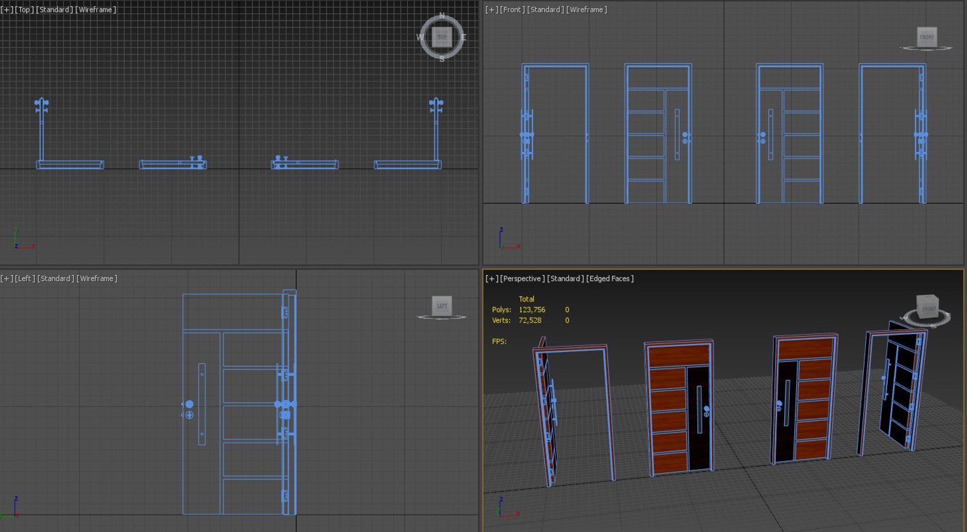 3D Door Design 72 - TurboSquid 2213941