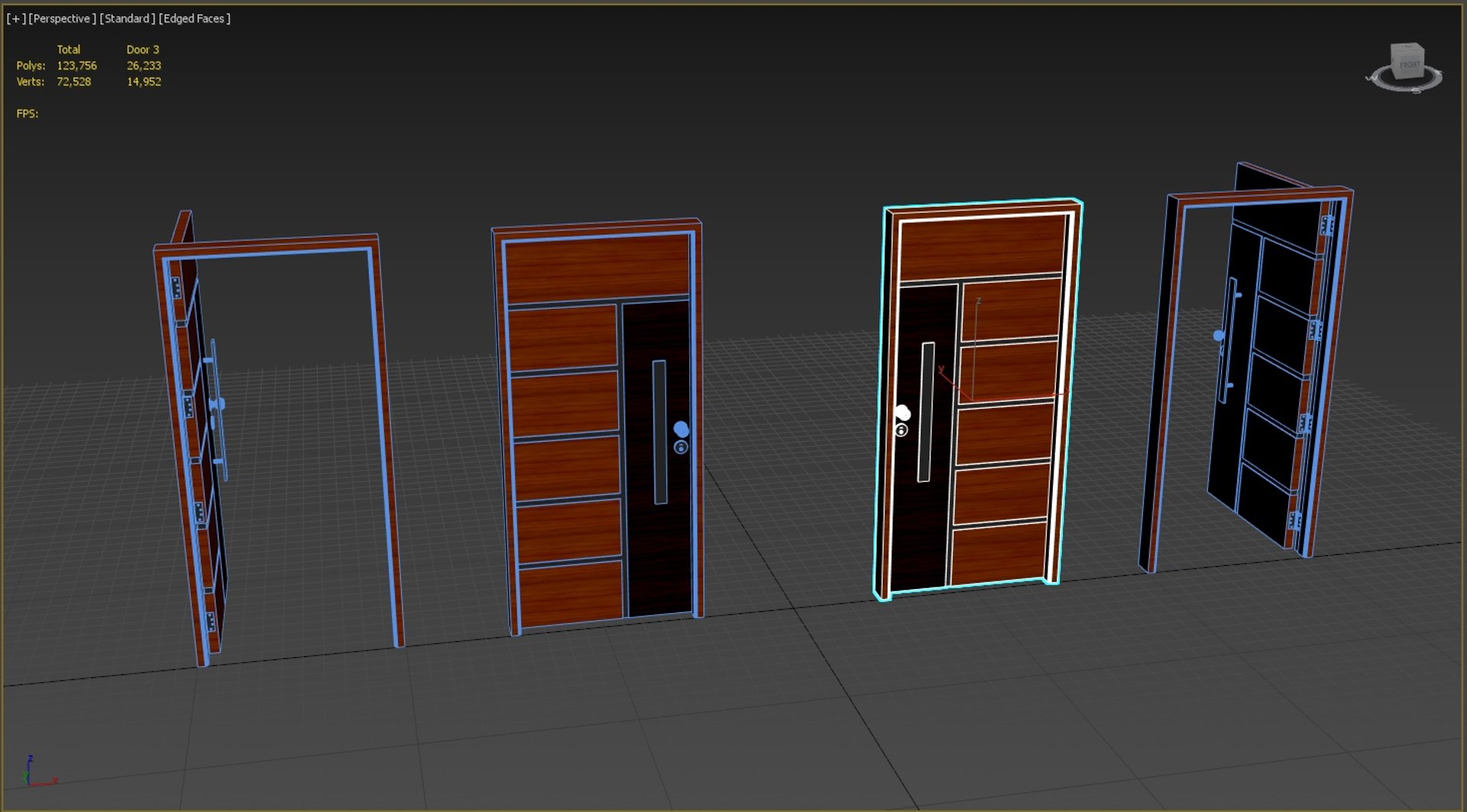 3D Door Design 72 - TurboSquid 2213941