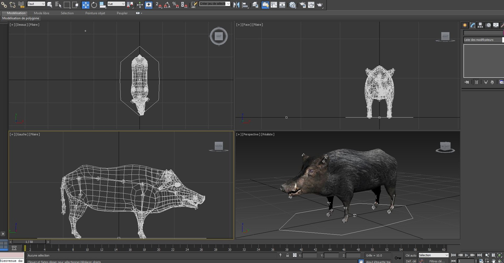 3D Wild Boar Rigged Animation - TurboSquid 1253122