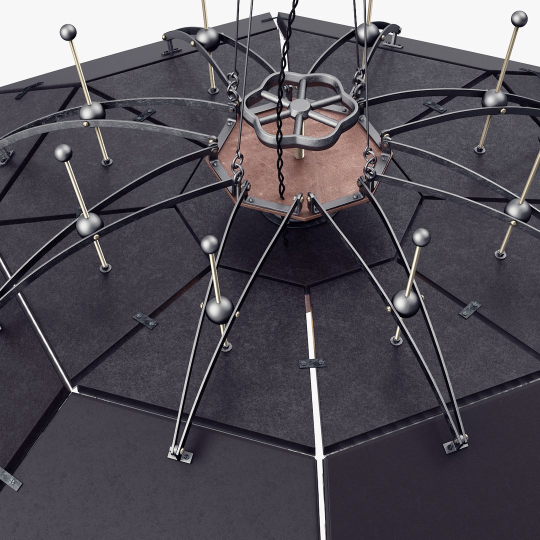 3d Model Of Mirror Scientific Light