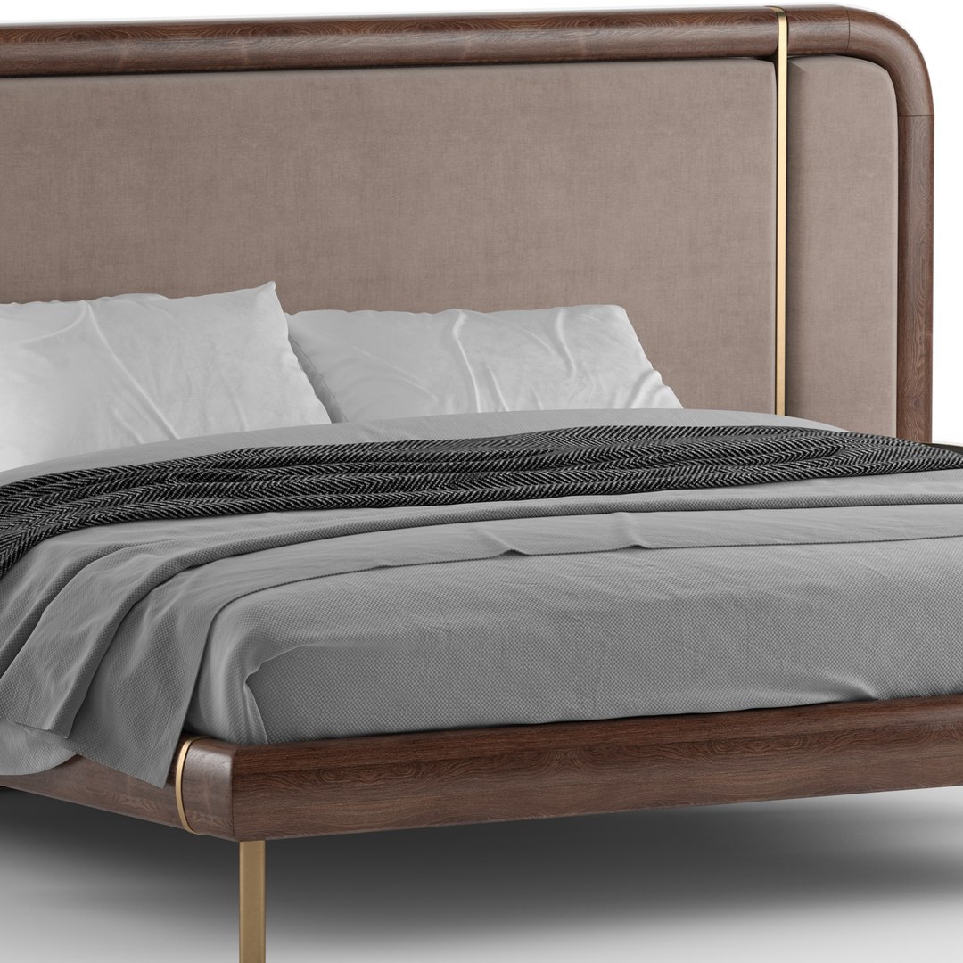 3D Killian By Porada Bed Model - TurboSquid 1897119