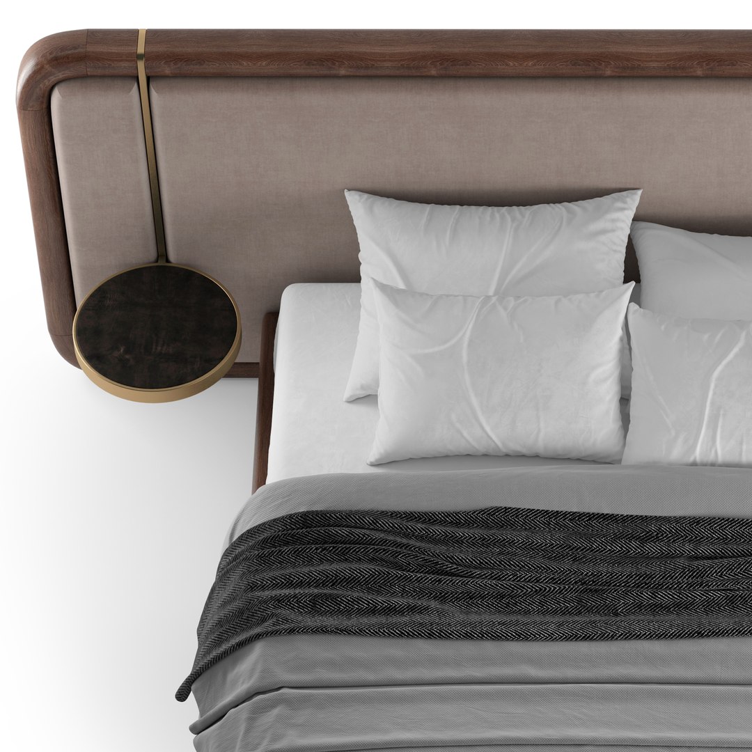 3D Killian By Porada Bed Model - TurboSquid 1897119