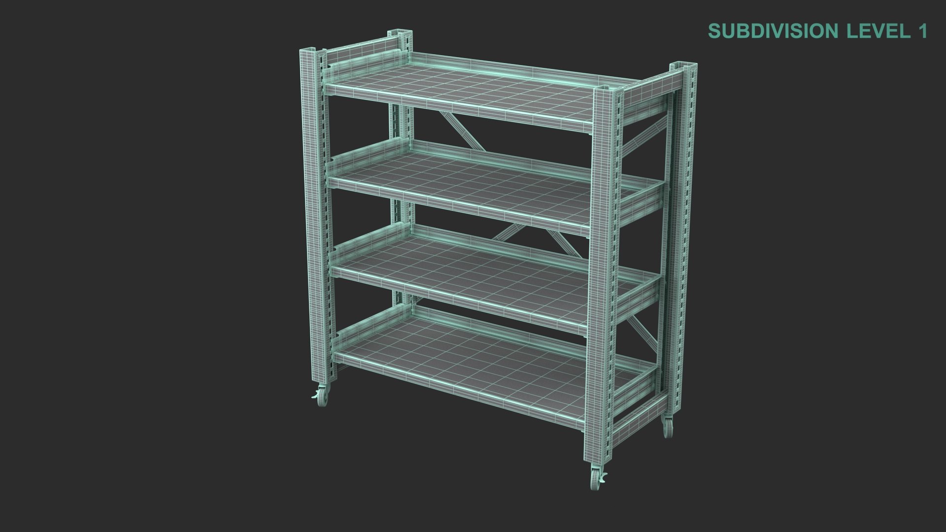 Warehouse Rack 3D - TurboSquid 2311500