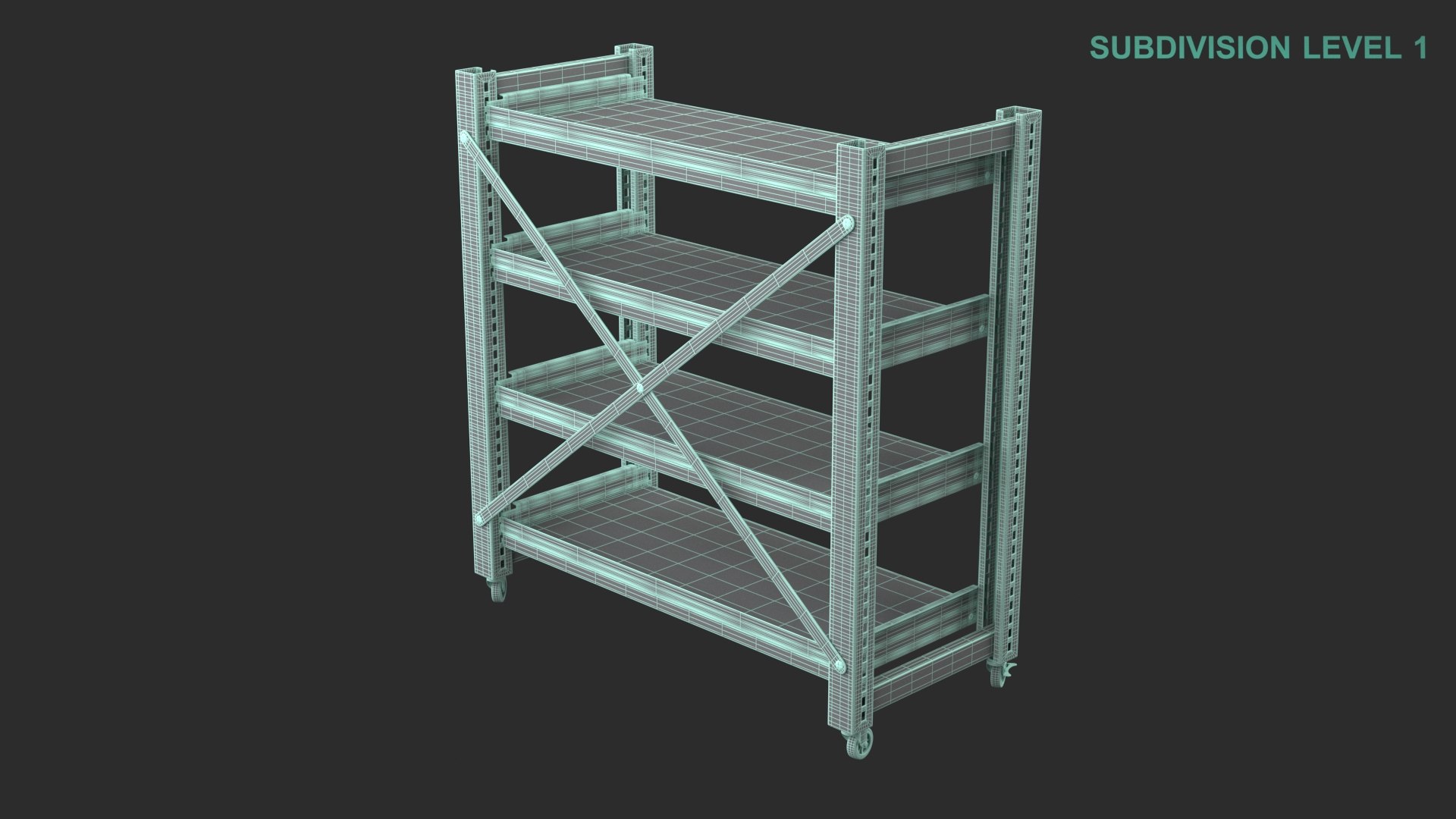 Warehouse Rack 3D - TurboSquid 2311500