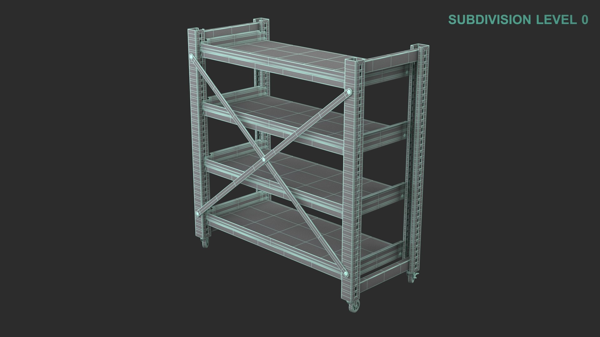 Warehouse Rack 3D - TurboSquid 2311500
