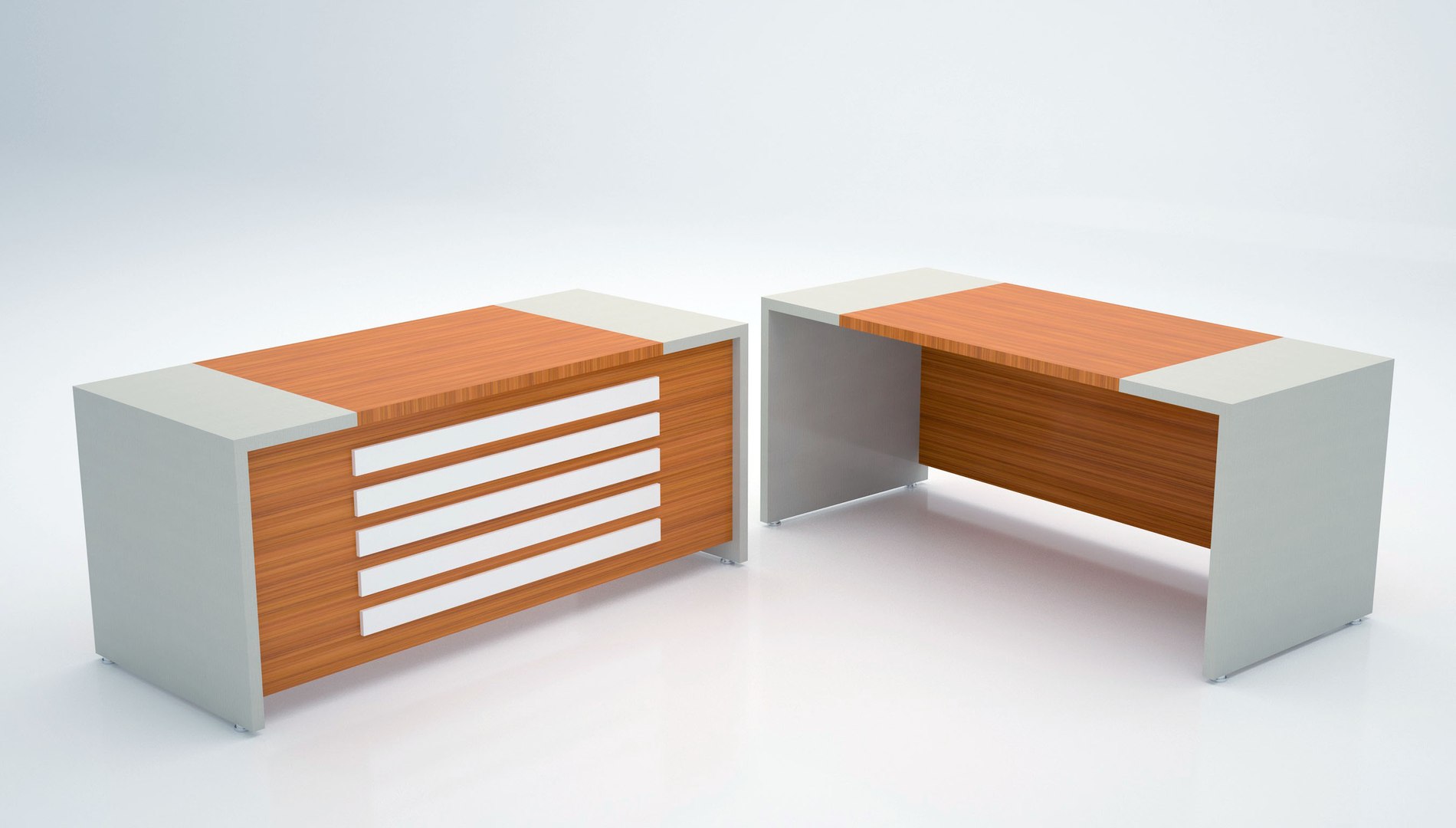 3D Furniture Design Office Table Model - TurboSquid 1579934