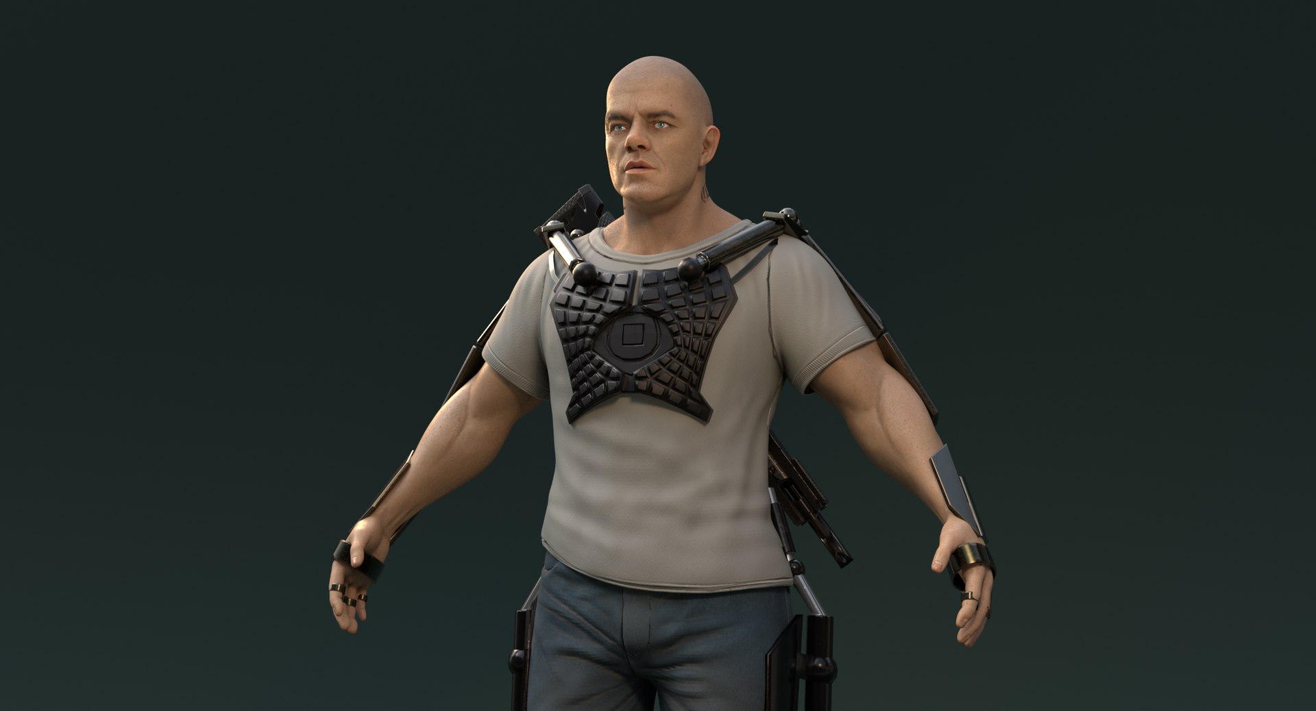 3D Elysium Character Games - TurboSquid 1386472