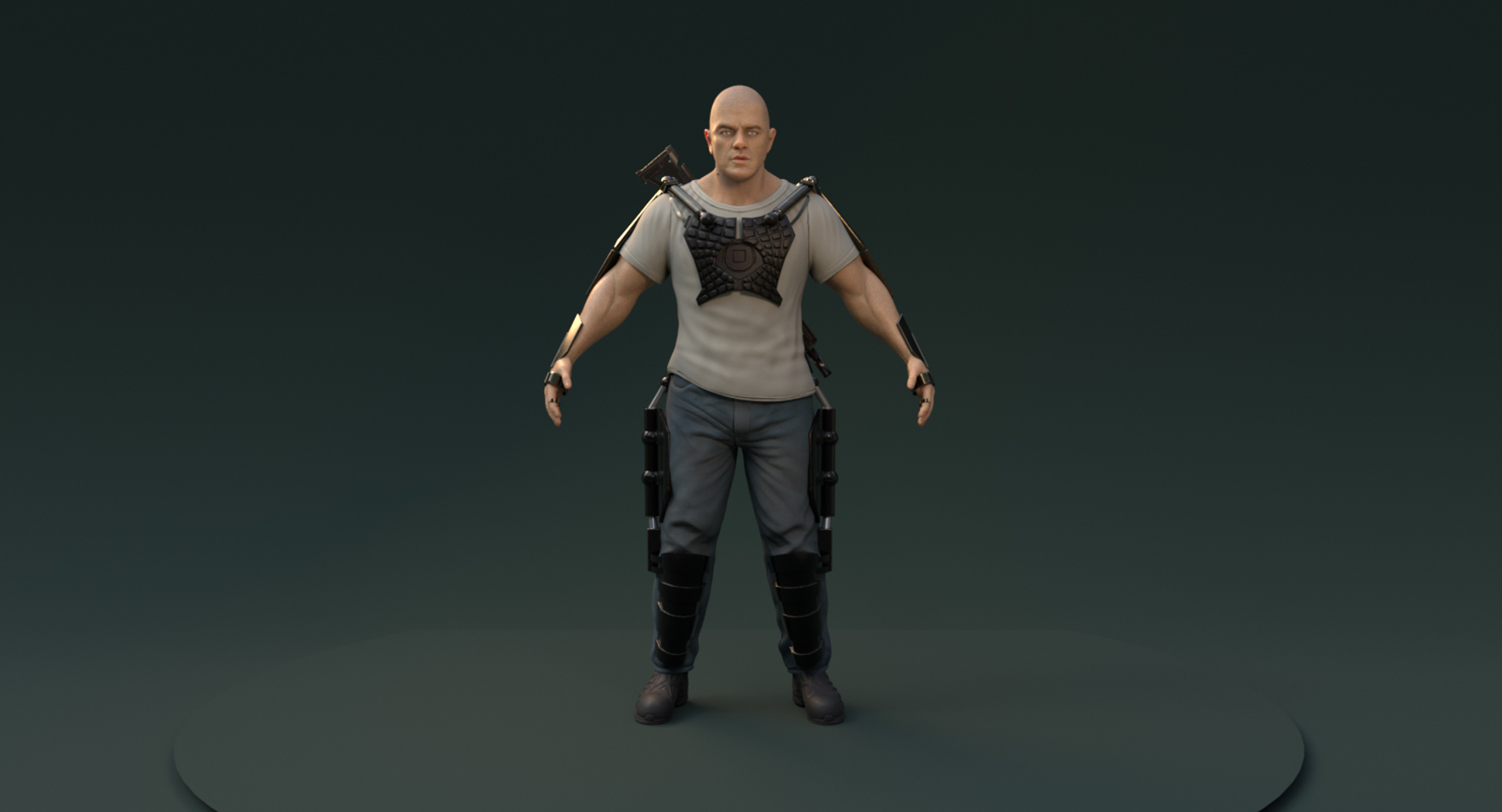 3D Elysium Character Games - TurboSquid 1386472