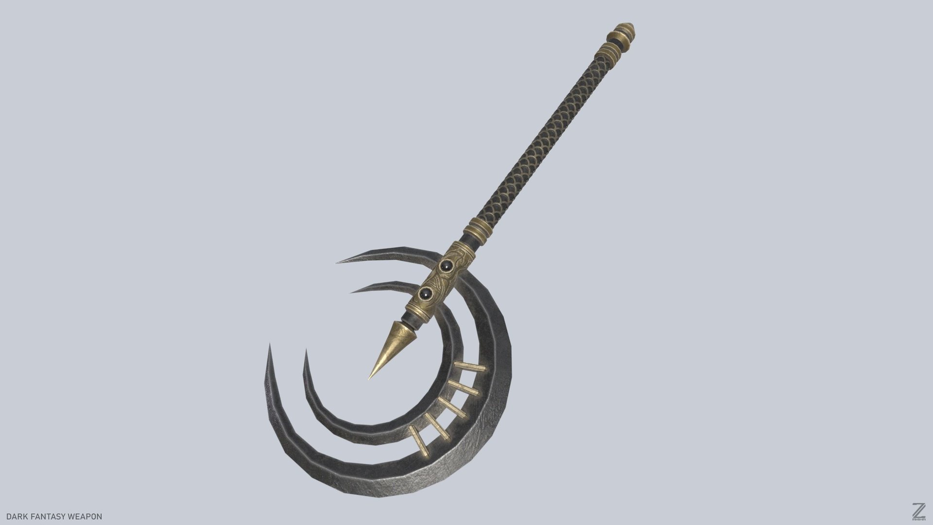 3D Dark Fantasy Weapon - TurboSquid 2239188