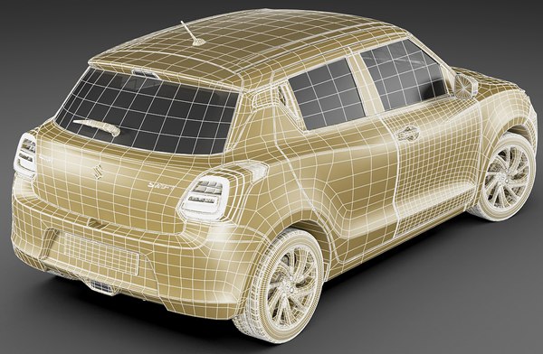 Suzuki swift 2021 3D model - TurboSquid 1641582