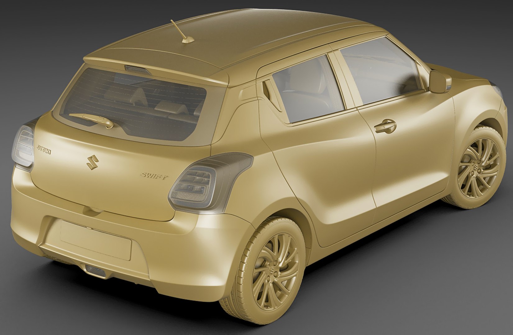 Suzuki Swift 2021 3D Model - TurboSquid 1641582