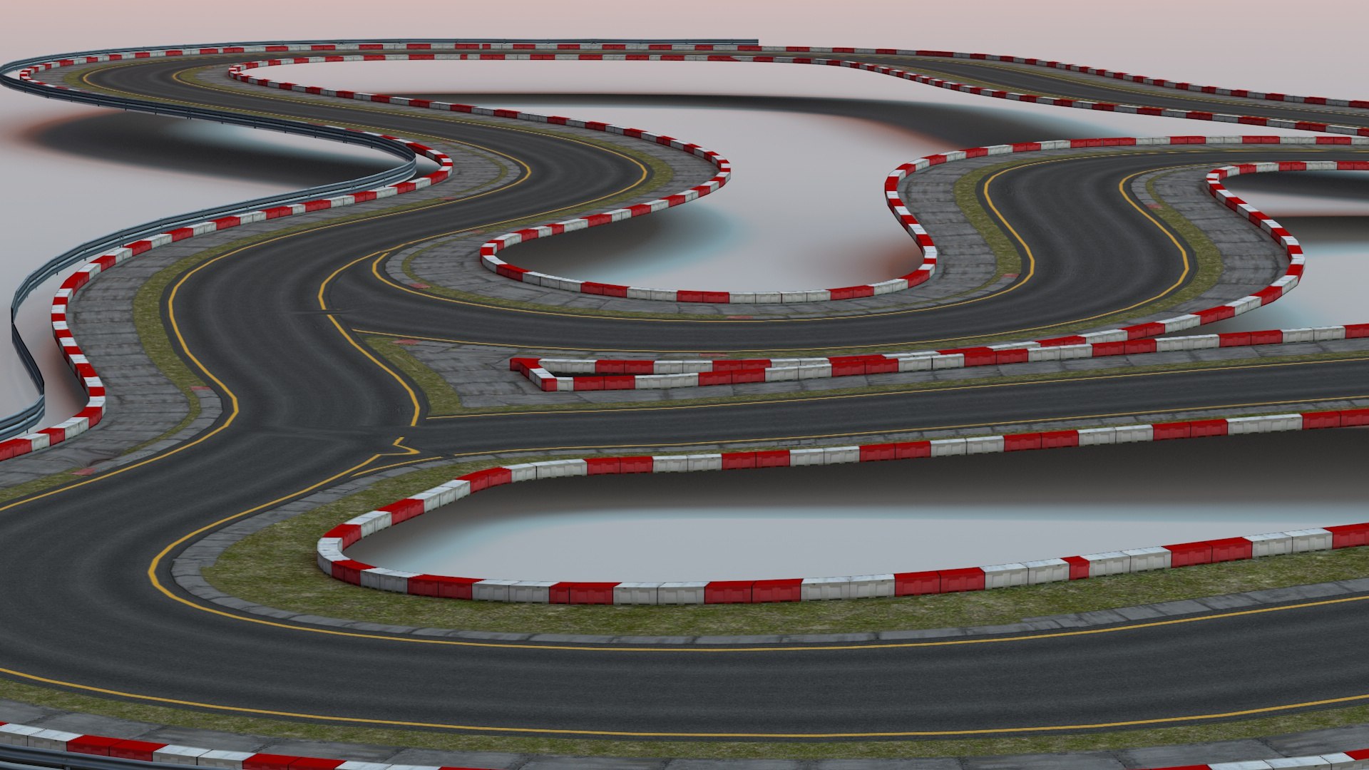 Race Track Off Road model - TurboSquid 1842816