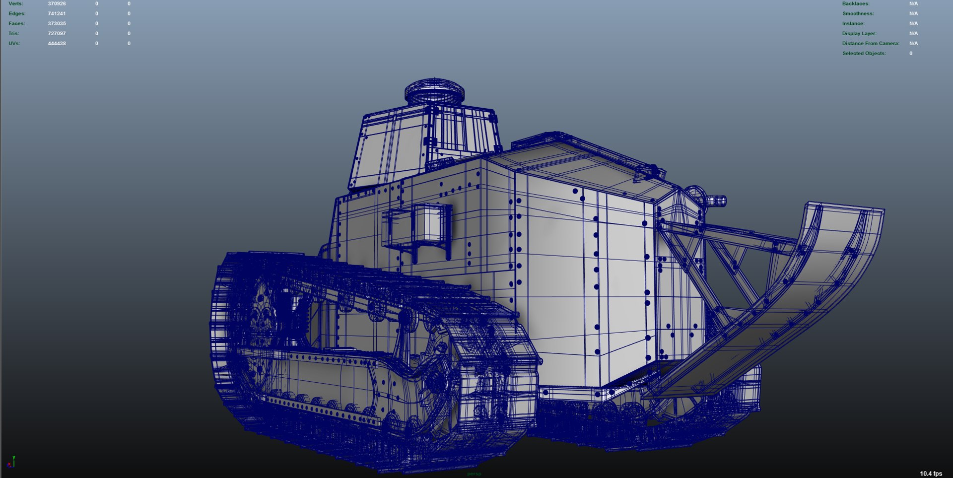 3D Model Renault Ft-17 Tank 1 - TurboSquid 1167989