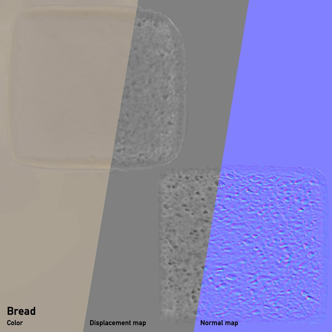 3D Model Bread Package - TurboSquid 2014499